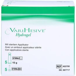 Varihesive Hydrogel mit Applikator 5X15 g