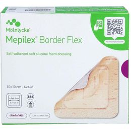 EMRA-MED Arzneimittel GmbH Mepilex Border Flex Schaumverb.haft.10x10 cm 10 St