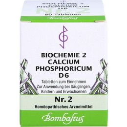 Bombastus Biochemie 2 Calcium phosphoricum D 6 Tabletten 80 St