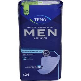 EurimPharm Arzneimittel Tena Men Active Fit Level 1 Inkontinenz Einlagen 24 St