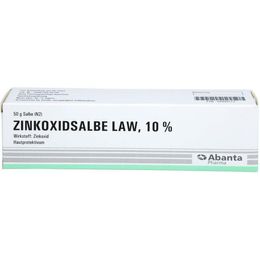 Zinkoxidsalbe Law 10% 50 g