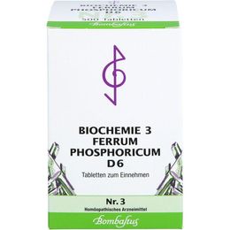 Bombastus Biochemie 3 Ferrum phosphoricum D 6 Tabletten 500 St