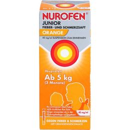 Reckitt Benckiser Deutschland GmbH Nurofen Junior Fieber-u.Schmerzsaft Oran.40 mg/ml 100 ml