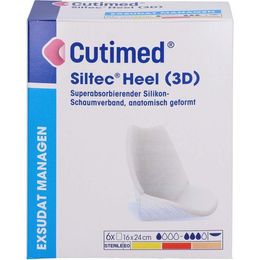 B2B Medical Cutimed Siltec Heel 3D 16x24 cm Kompressen 6 St