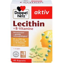 Queisser Doppelherz Lecithin+B-Vitamine Kapseln 40 St