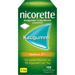 Nicorette Kaugummi 4 mg freshfruit 105 St