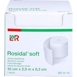 Lohmann & Rauscher Rosidal Soft Binde 10x0,3 cmx2,5 m 1 St