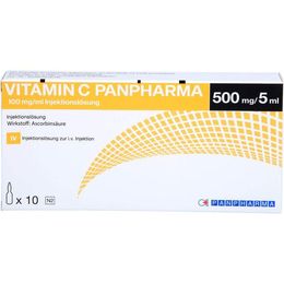 Vitamin C Panpharma 100 mg/ml Injektionsl&ouml;sung 10X5 ml