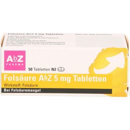 Fols&auml;ure AbZ 5 mg Tabletten 50 St