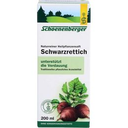 Salus Schwarzrettich Schoenenberger Heilpflanzens&auml;fte 200 ml