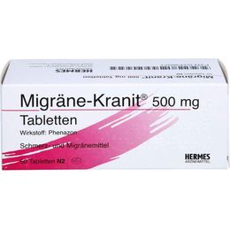 HERMES Arzneimittel Migr&auml;ne Kranit 500 mg Tabletten 50 St