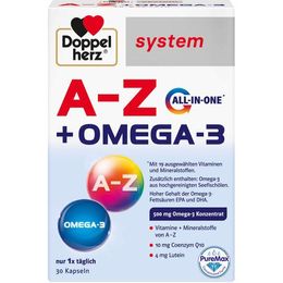 Queisser Doppelherz A-Z+Omega-3 all-in-one system Kapseln 30 St