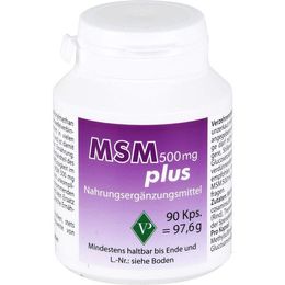 Msm 500 mg plus Kapseln 90 St