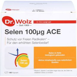 Dr. Wolz Zell GmbH Selen Ace 100 &mu;g 180 Tage Kapseln 180 St