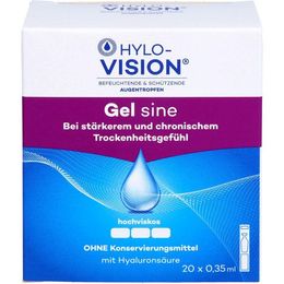 OmniVision GmbH HYLO-VISION Gel sine Einzeldosispipetten 20X0.35 ml