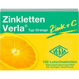 Verla-Pharm Arzneimittel GmbH & Co. KG Zinkletten Verla Orange Lutschtabletten 100 St