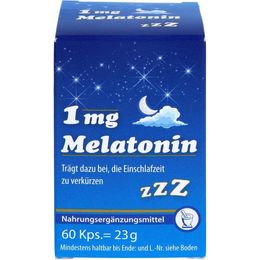 Melatonin 1 mg Kapseln 60 St