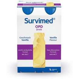 Fresenius Survimed Opd Drink Vanille Trinkflasche 4 St