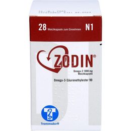 Zodin Omega-3 1000 mg Weichkapseln 28 St