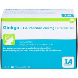 GINKGO-1A Pharma 240 mg Filmtabletten 120 St