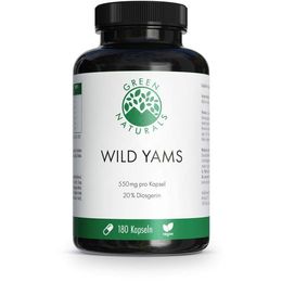 Heilpflanzenwohl GmbH Green Naturals Wild Yam hochdosiert vegan Kapseln 180 St