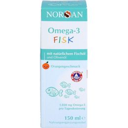 Norsan Omega-3 Fisk f.Kinder fl&uuml;ssig 150 ml