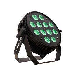 Eliminator LP Hex 12 Plus Flat Par - 12 &times; 18W RGBWA+UV 6-in-1-LEDs