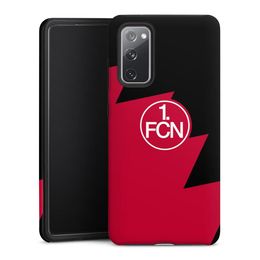 DeinDesign Galaxy S20 FE Handy Panzer Handyh&uuml;lle robuste Outdoor H&uuml;lle Schutzh&uuml;lle matt 1. Fc N&uuml;rnberg Merchandise 1. Fcn Tough Case