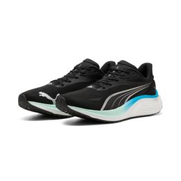 Puma Damen Laufschuh "ELECTRIFY NITRO 4", Gr. 47Puma schwarz, mint melt, speed blau, Schuhe