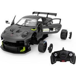 Modellbausatz Jamara "RC-Auto Porsche 911 GT2 RS Clubsport 25 1:18 grau 2,4 GHz", grau, Modellbaus&auml;tze, KinderB:11,4cm H:7,2cm L:26,3cm, B:11,4cm H:7,2cm L:26,3cm