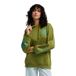 Billabong Damen Hoodie "More Simplicity"schwarz olive, Gr. L, Obermaterial: 55% Baumwolle, 25% Baumwolle, 20% Polyester;, Sweatshirts