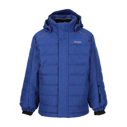 Skijacke ZIGZAG "Nino", Jungen, Gr. 128, royalblau, 100% Polyester, unifarben, normal, ohne Ausschnitt, Jacken Skijacke, im gesteppten Design mit wasserdichter Qualit&auml;t