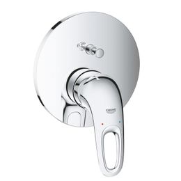 Grohe Eurostyle Unterputz-Wannenarmatur, Einhebelmischer, 24049003,