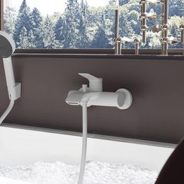 Hansgrohe Vivenis Aufputz-Wannenarmatur, Einhebelmischer, 75423700,