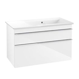 Villeroy & Boch Villeroy & Boch Venticello Schrank mit Waschtisch, 2 Ausz&uuml;ge, 4134R301+A92801DH,