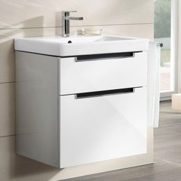 Villeroy & Boch Villeroy & Boch Subway 2.0 Schrank mit Waschtisch, 2 Ausz&uuml;ge, 7113F0R1+A90910DH,