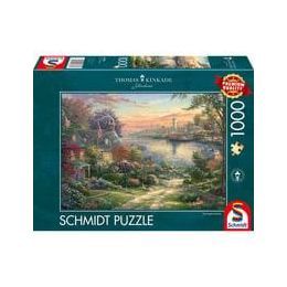 Schmidt Spiele Thomas Kinkade Studios: Hafen in Neuengland, Puzzle 1000 Teile