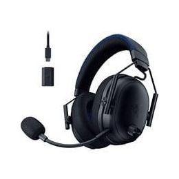 Razer BlackShark V3 Pro for PlayStation, Gaming-Headset schwarz, ANC, 2,4 GHz-Dongle, Bluetooth, USB, 3,5 mm Klinke