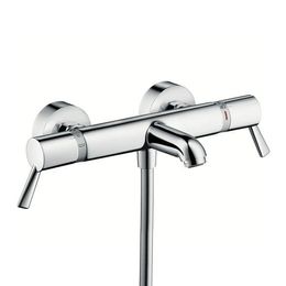 Hansgrohe Ecostat Aufputz-Wannenarmatur mit Thermostat, 13115000,