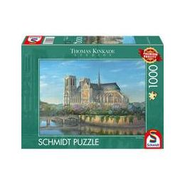 Schmidt Spiele Thomas Kinkade Studios: Notre Dame, Puzzle 1000 Teile