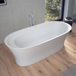 Duravit Cape Cod freistehende Badewanne, oval, 700330000000000,