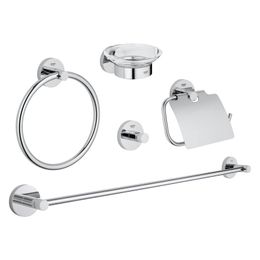 Grohe Essentials Badaccessoire-Set, 40344001,