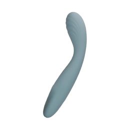 Ultra Soft Silicone G-Spot Vibrator, 18 cm