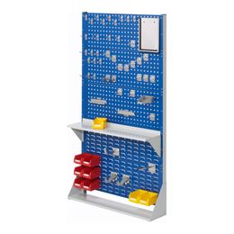 KAPPES Stellwand RasterPlan Gr. 5 einseitig RAL 7035/5010 mit Ausstattung 1 (7005.01.1616)