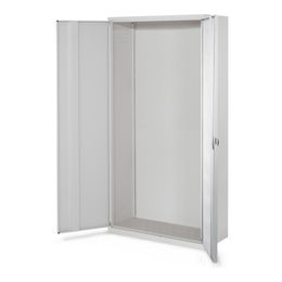 KAPPES Systemschrank Leergeh&auml;use Serie 400 RAL 7035 Vollblecht&uuml;ren (1250.00.1013)