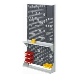 KAPPES Stellwand RasterPlan Gr. 5 einseitig RAL 7035/7016 mit Ausstattung 1 (7005.01.1624)