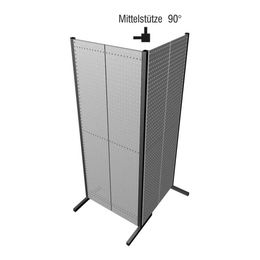 KAPPES Mittelst&uuml;tze 90&deg; anthrazitgrau (7281.00.9508)