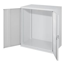 KAPPES Schwerlastbeistellschrank Leergeh&auml;use Mod. 60 RAL 7035 Vollblecht&uuml;ren (1471.00.1013)
