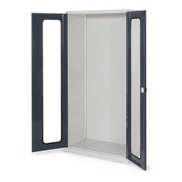 KAPPES Systemschrank Leergeh&auml;use Serie 500 RAL 7035/7016 Sichtfenstert&uuml;ren (1251.00.5024)