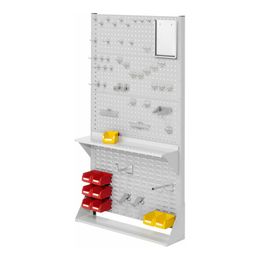 KAPPES Stellwand RasterPlan Gr. 5 einseitig RAL 7035 mit Ausstattung 1 (7005.01.1613)